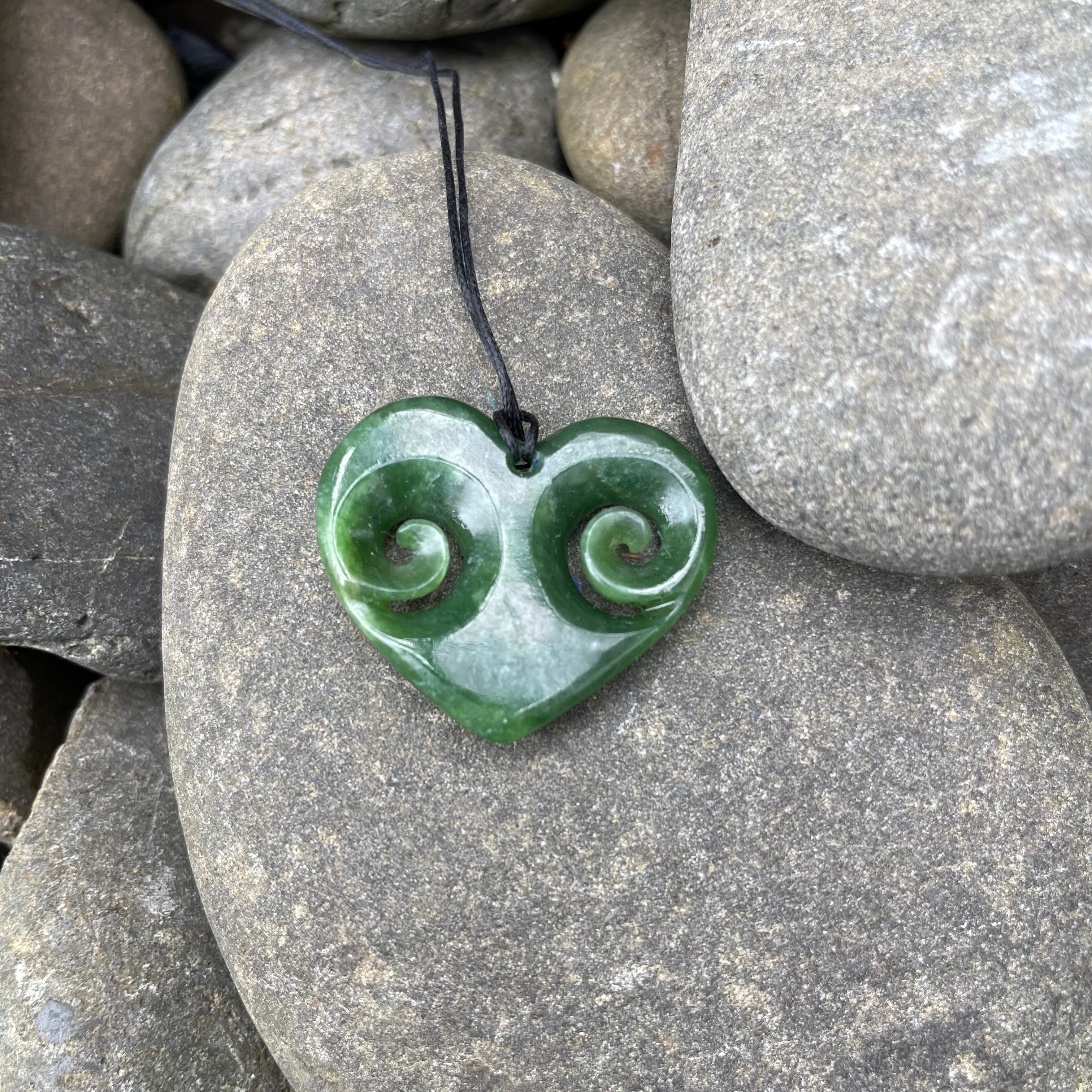 Heart Double Koru – Tarati Design