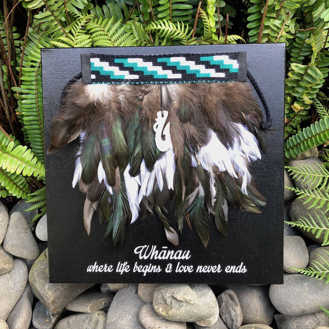 "Whānau Where Life Begins & Love Never Ends" Wall Art – Tarati Design