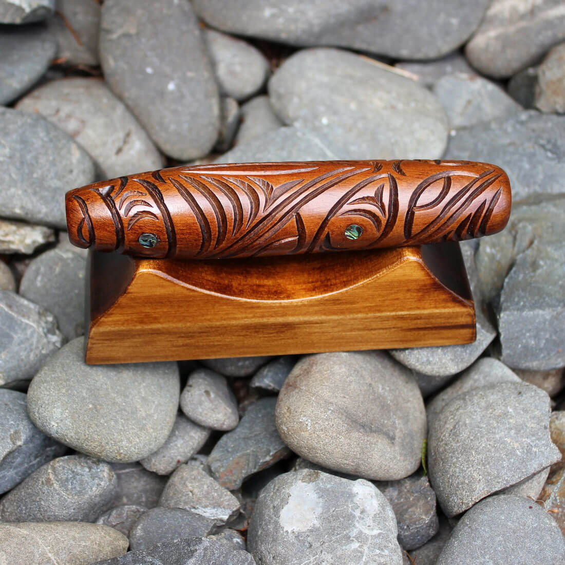 Carved Kōauau – Tarati Design